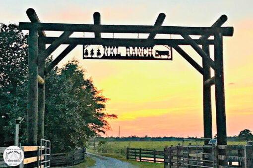 Customized Ranch Signs | Shop Metal Ranch Signs at Big Creek Metal Works