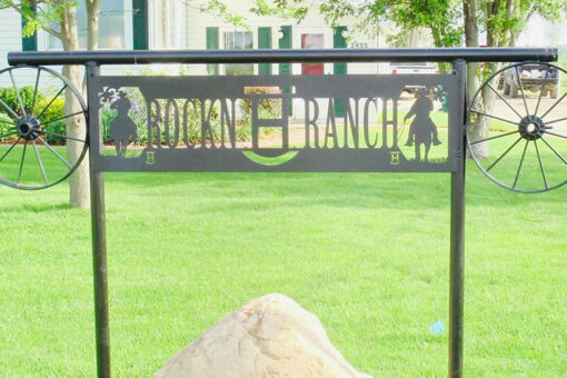 Customized Ranch Signs | Shop Metal Ranch Signs at Big Creek Metal Works